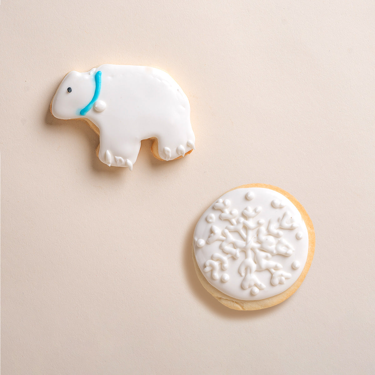 Gluten-Free Frosted Sour Cream Cutout Cookies – Dolce & Biscotti Bakery